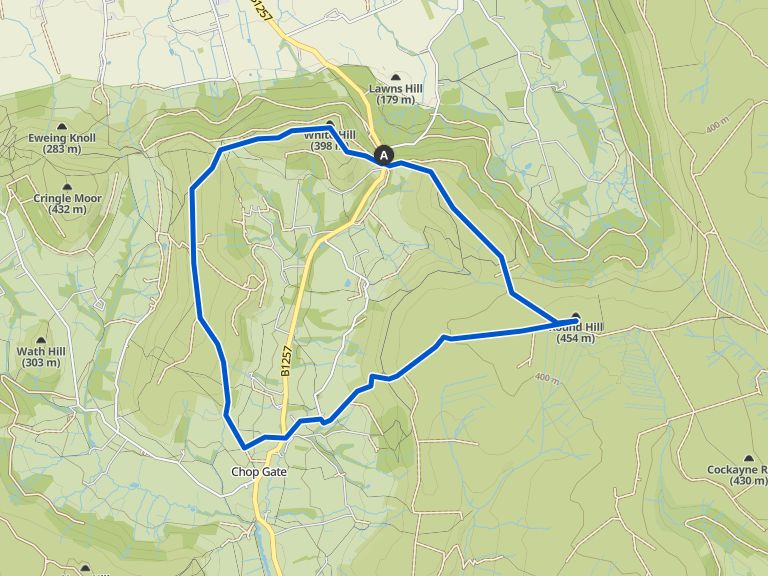 Wainstones, Cold Moor & Urra Moor loop — North York Moors National Park ...